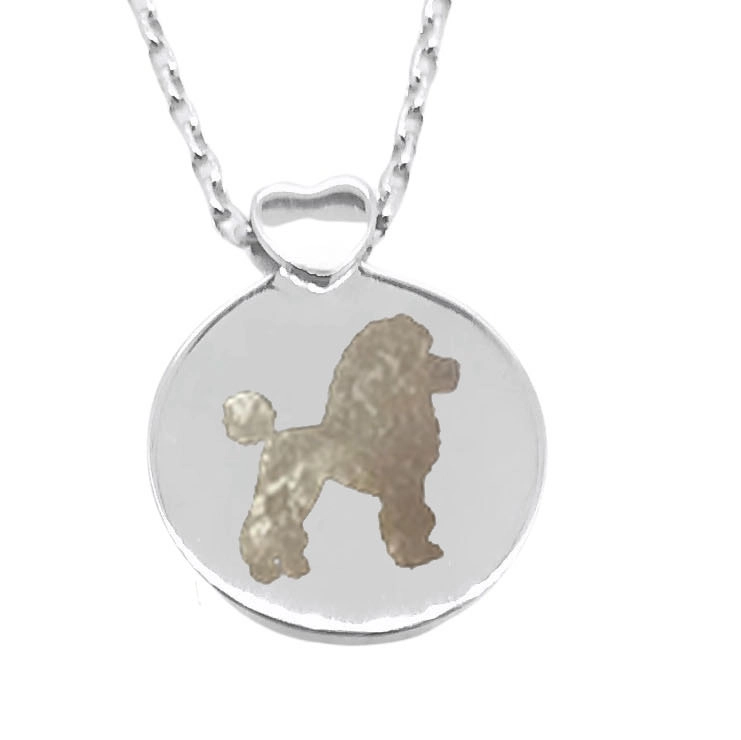 Tilly Dog Pendant - Memorial Ashes Jewellery, 2 sizes - UNEIK JEWELLERY